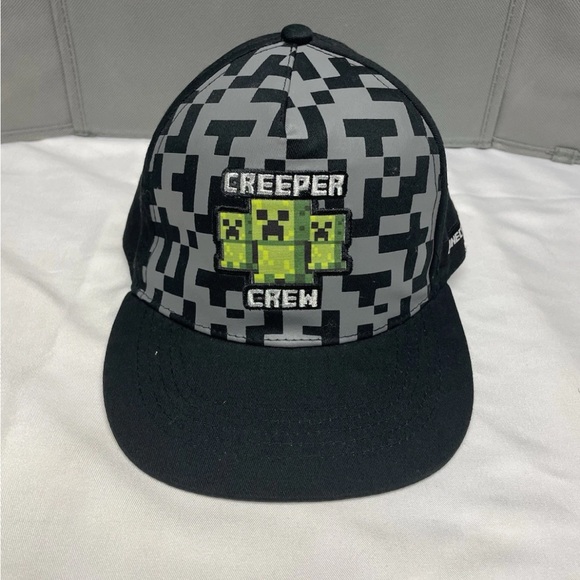 The Children's Place | Accessories | Minecraft Creeper Crew Snapback ...